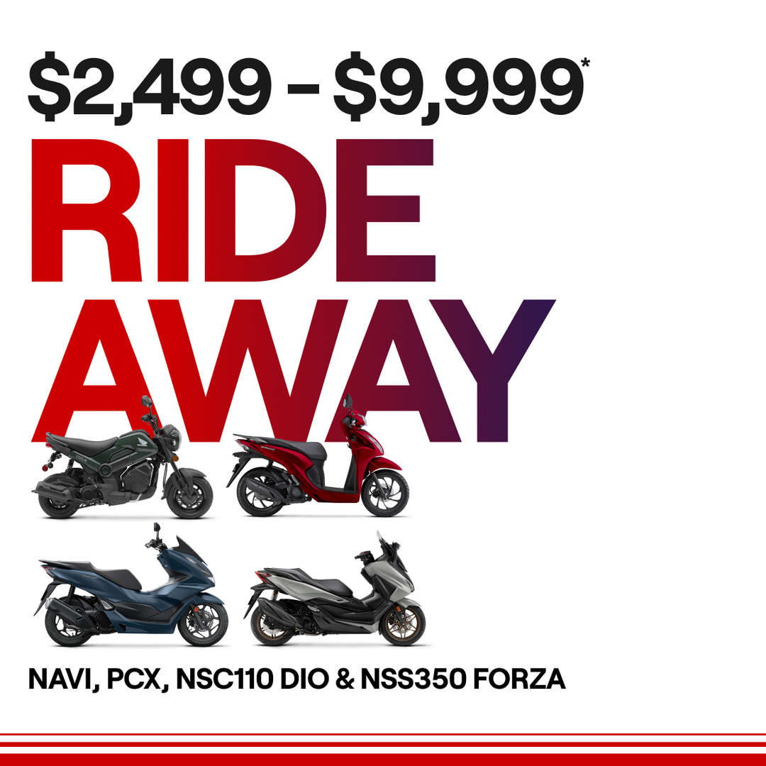 Honda Promotions at Alpine Motorcycles